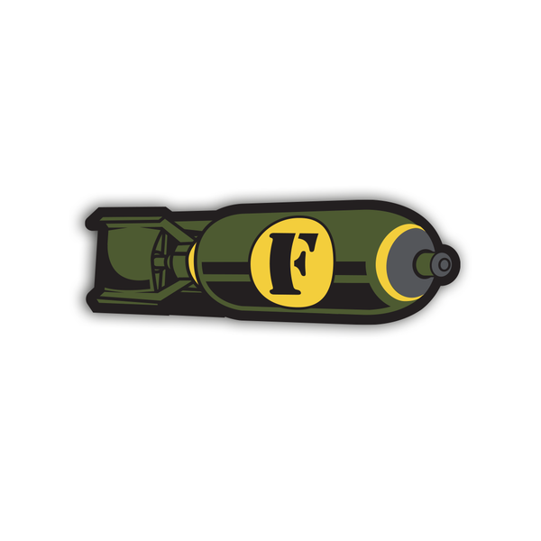 F-Bomb PVC Patch - BUNKER 27 WHOLESALE
