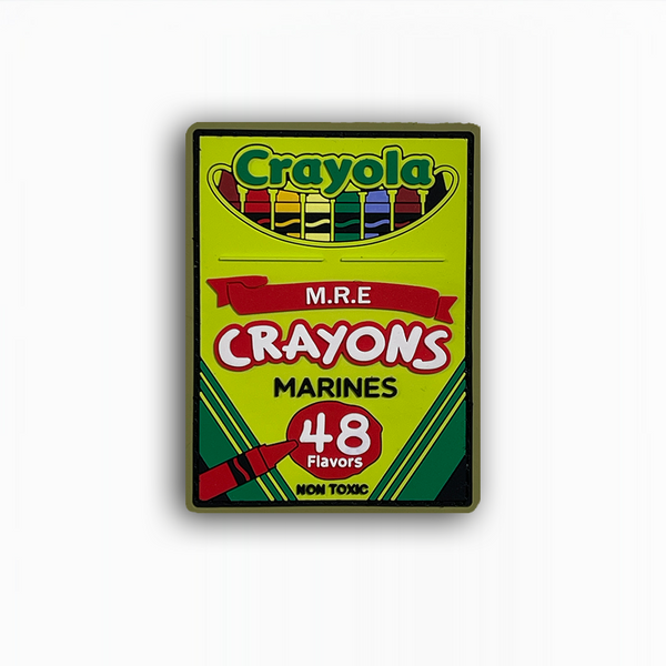 MRE Crayons Patch - BUNKER 27 WHOLESALE